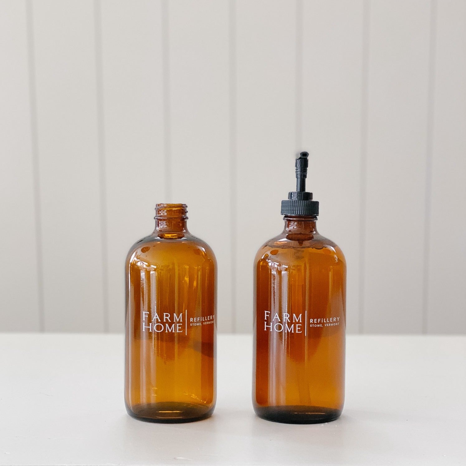 REFiLLERY | Amber Glass Bottle + Soap – Farm Home Marketplace